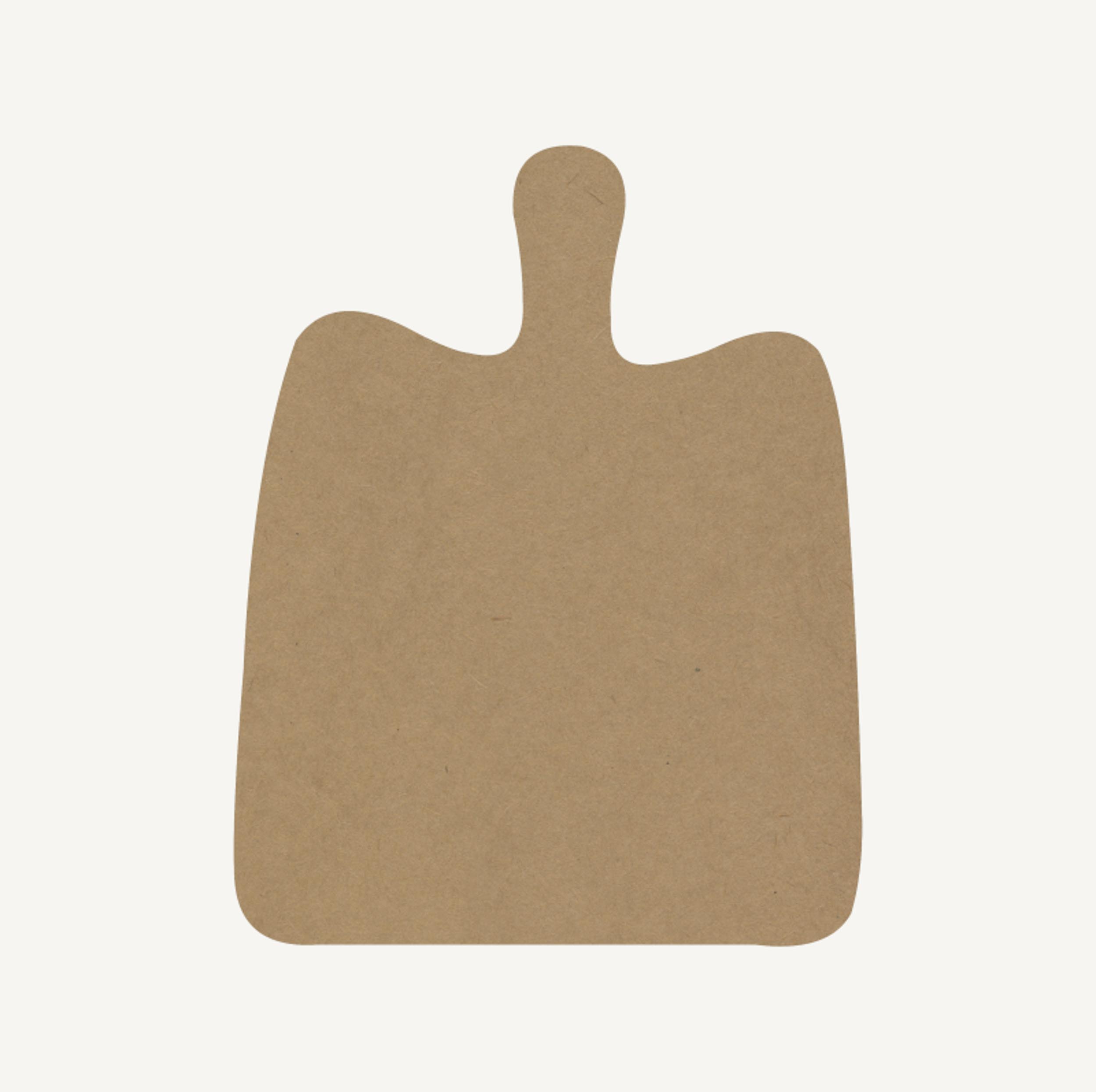 Pan Shape Fridge Magnet MDF | The Point Blank