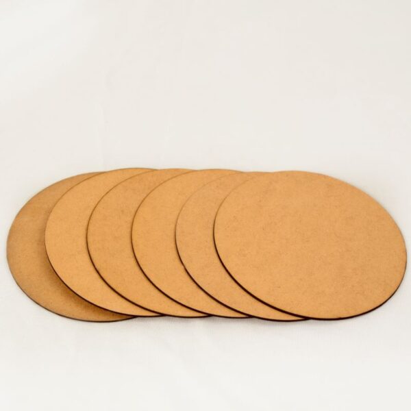 Plain Round MDF Base | The Point Blank