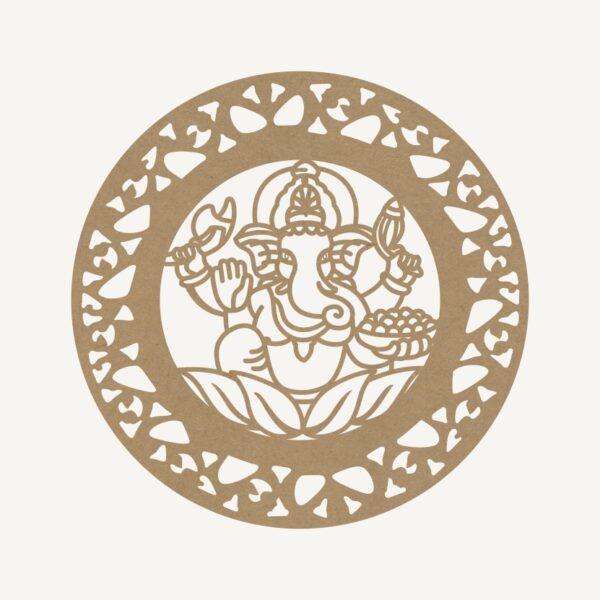 Ganesh MDF Cut Out | The Point Blank
